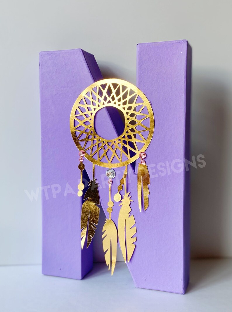 Boho Letters Bohemian Theme Party Decor Birthday Decor - Etsy