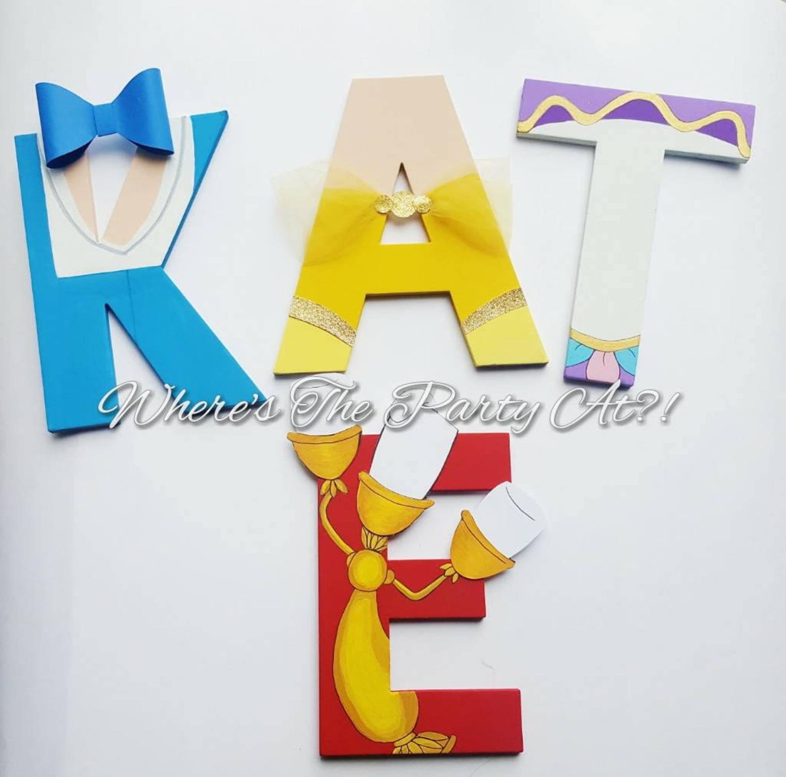 Beauty and the Beast Inspired Name - Etsy