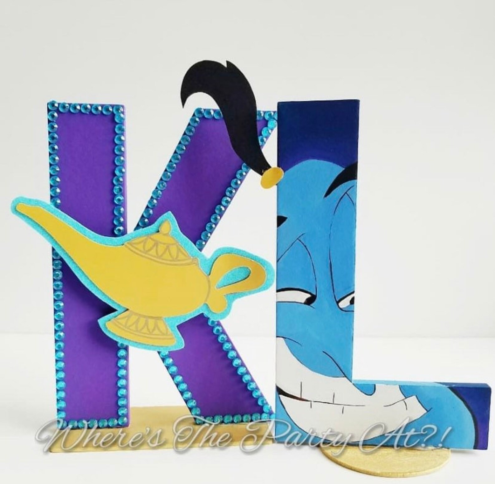 Aladdin Inspired Letters/aladdin/birthday - Etsy