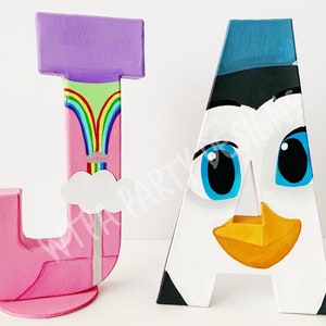 TOTS Inspired Letters/tots Party Decorations/ Tots/tots Party - Etsy