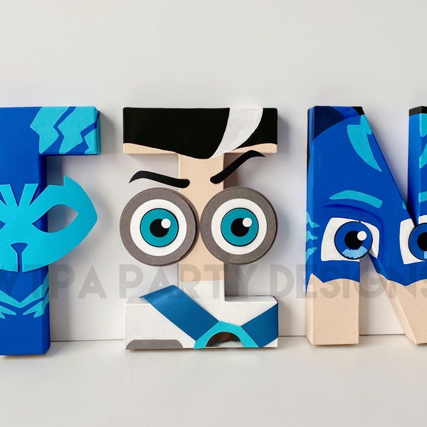 Pj Mask Decorations - Etsy