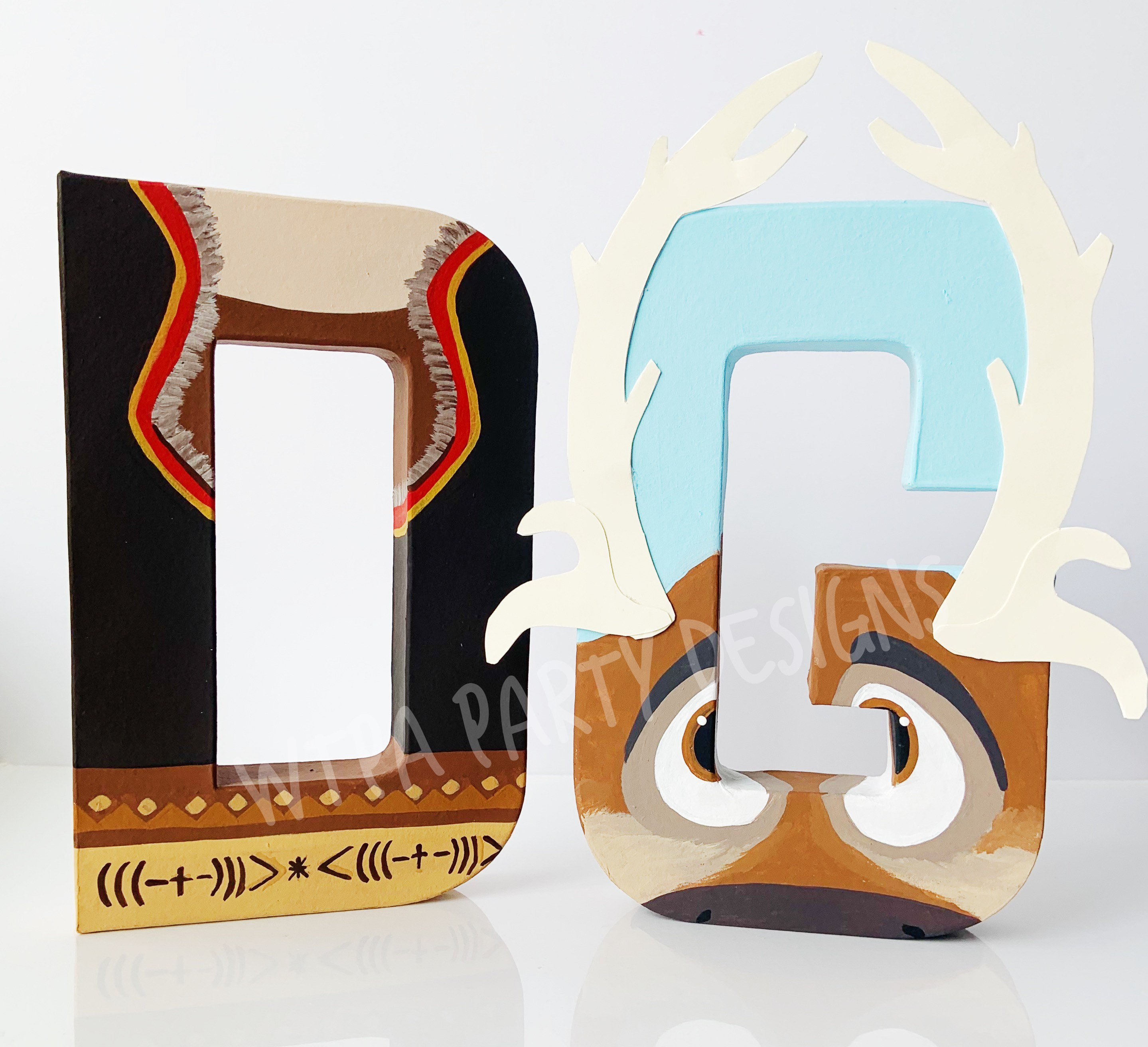 Frozen 2 Inspired Letters/ Frozen Party Decorations/frozen | Etsy