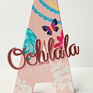 Fancy Nancy Inspired Letters /fancy Nancy Birthday Party/fancy Nancy ...