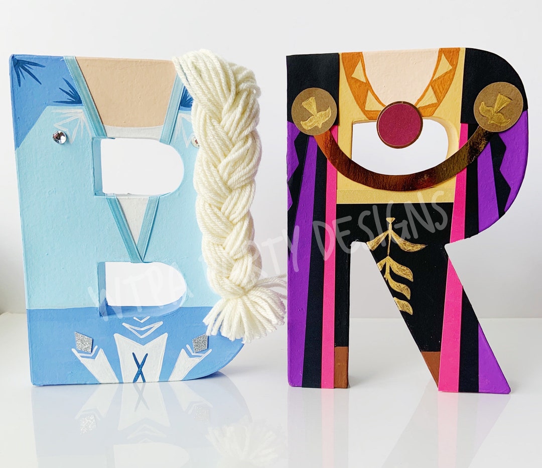 Frozen 2 Inspired Letters/ Frozen Party Decorations/frozen Kids Room ...