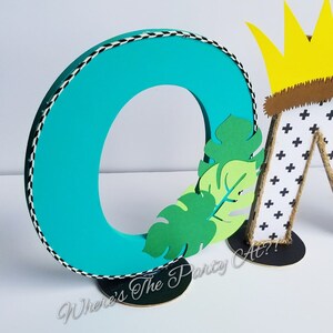 Where the Wild Things Are WILD ONE Letter Set - Etsy