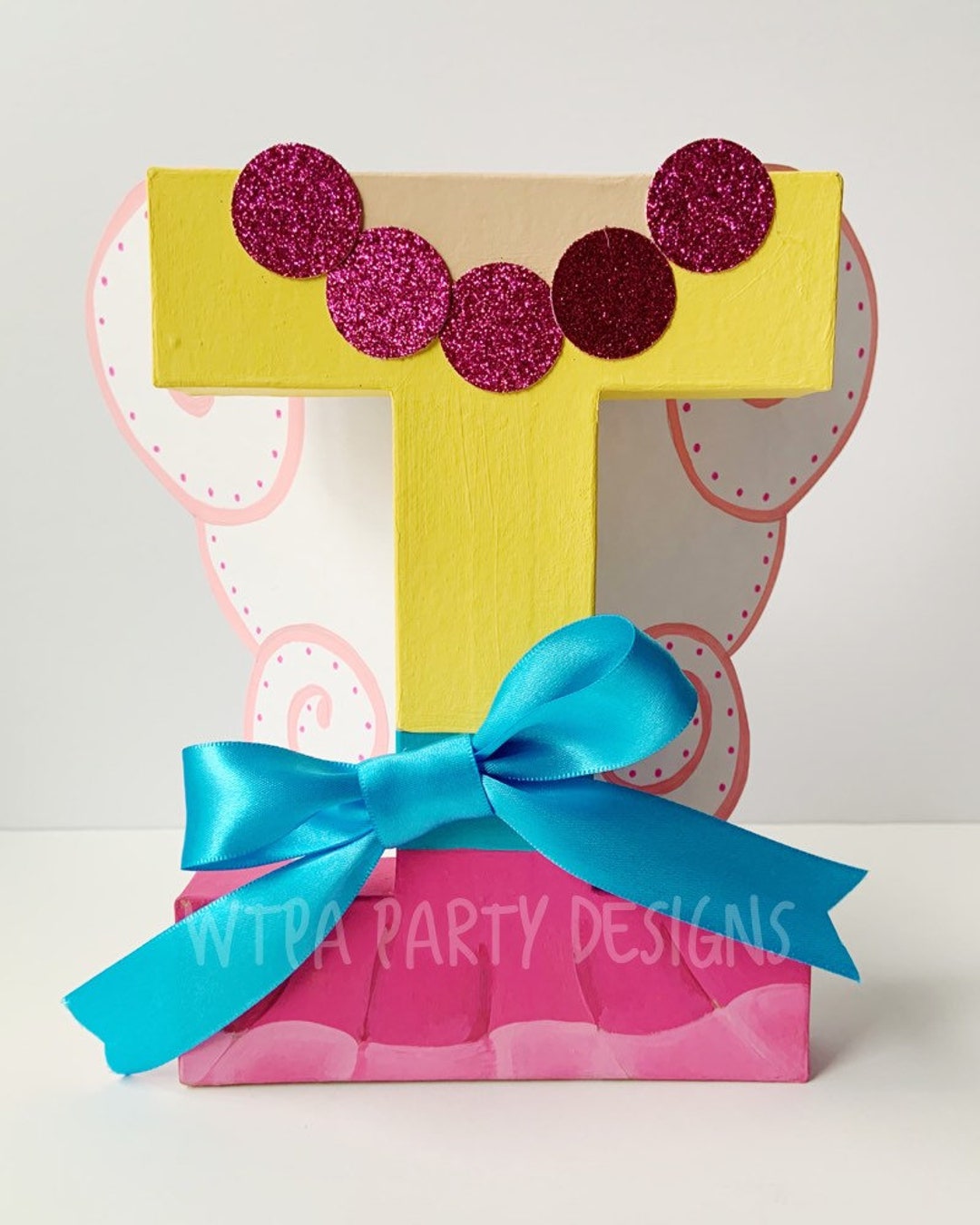 Fancy Nancy Inspired Letters /fancy Nancy Birthday Party/fancy Nancy ...