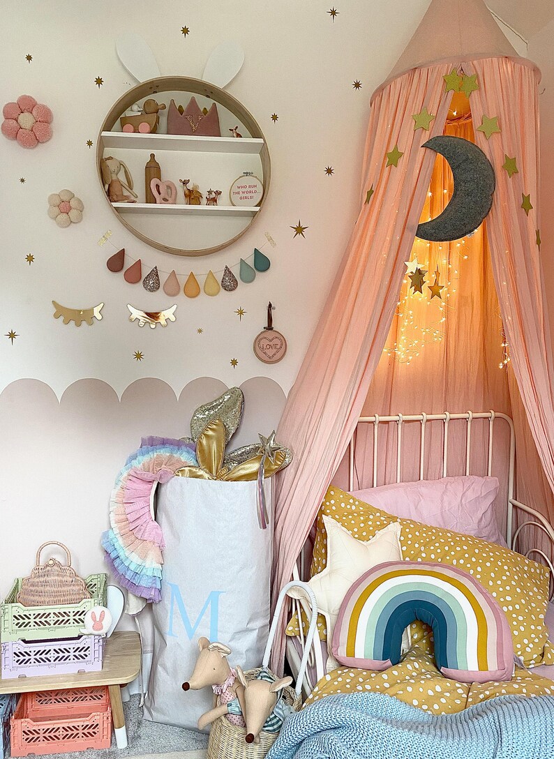 Cluster Star Wall Decals for Kids Rooms, Celestial Wall Stickers ...
