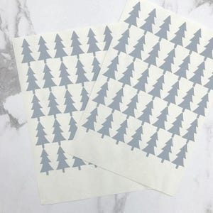 Scandi Tree Wall Decals for Kids Room, Scandi Style Wall Stickers ...
