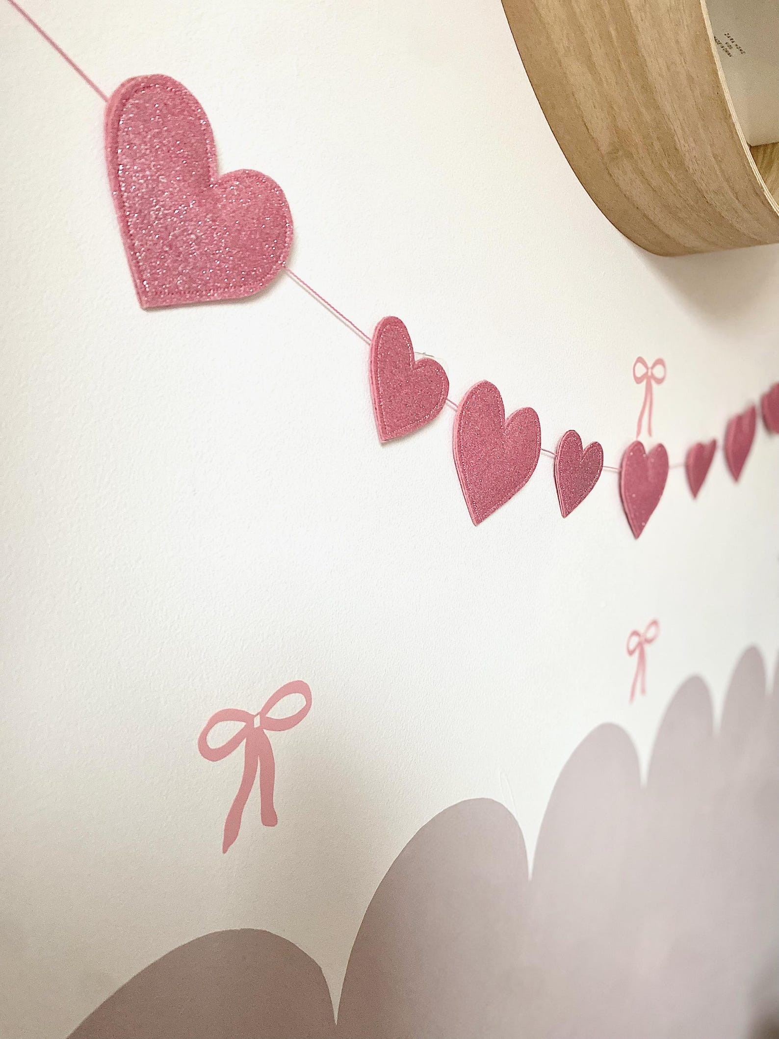 Hand Drawn Bow Wall Decals, Cute Bow Wall Stickers, Girls Room Decor ...