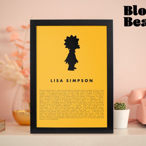 Lisa Simpson - Etsy