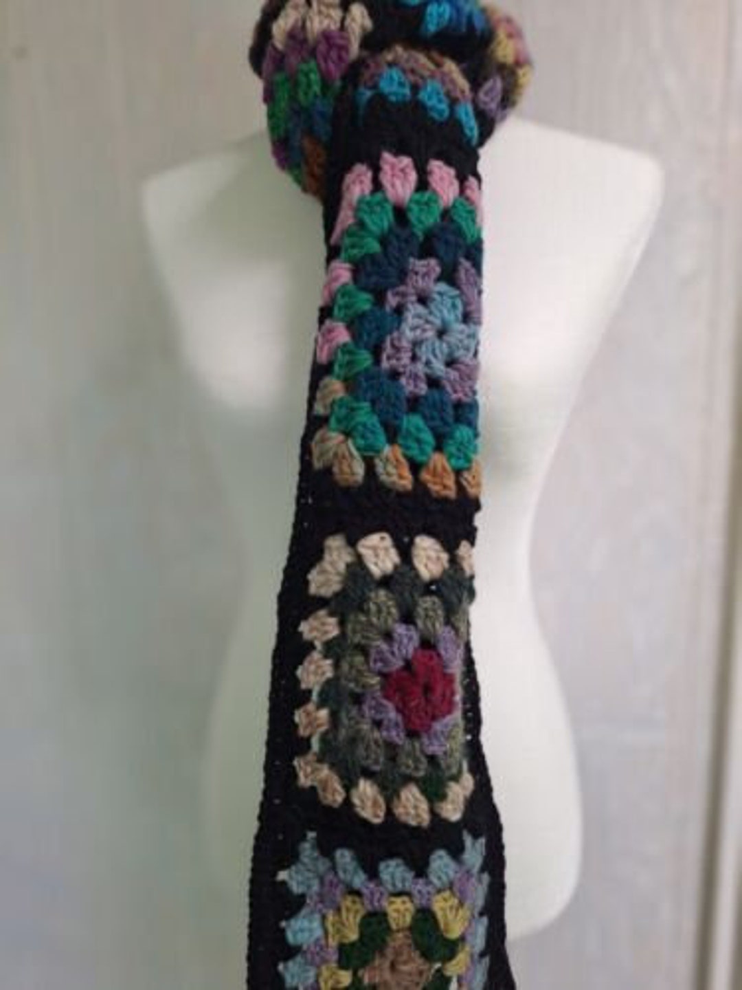 Granny Square Scarf, Noro Yarn - Etsy