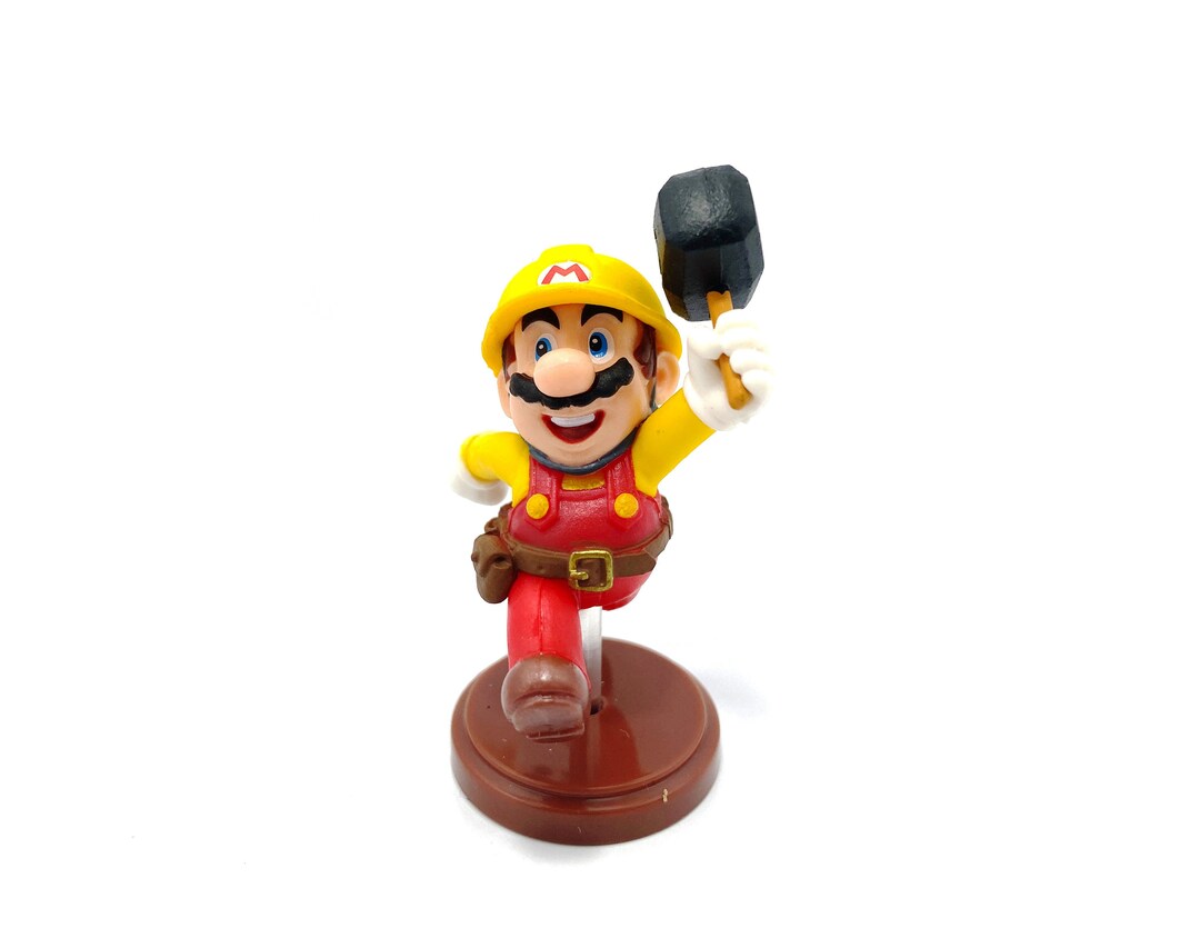 Super Mario Bros Collection Mini Model Toys Figure Japan - Builder ...