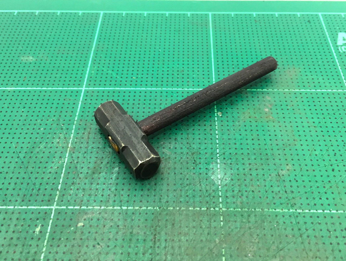 1/6 Scale Custom Made Metal Blacksmith Hammer Handmade | Etsy