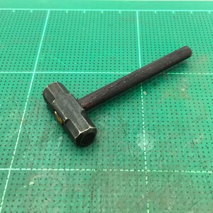 1/6 Scale Custom Made Metal Blacksmith Hammer Handmade Handcraft Mini ...
