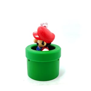 Super Mario Bros. Collection Model Toys Figure - Mario in Warp Pipe - Etsy