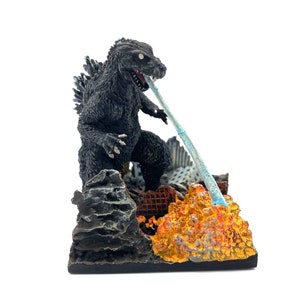 Godzilla 1954 Bandai Polystone Collection Vol.1 Diorama Vintage Mini ...