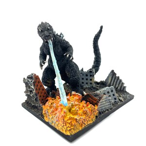 Godzilla 1954 Bandai Polystone Collection Vol.1 Diorama Vintage Mini ...