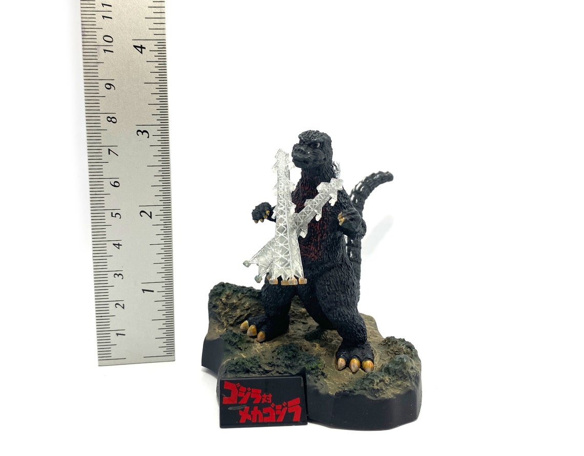 Godzilla 1974 Bandai Complete Works Diorama Mini Figure HG - Etsy