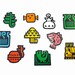 Monster Hunter Custom Made Items Icon Magnet Sticker Fridge Laptop Home ...