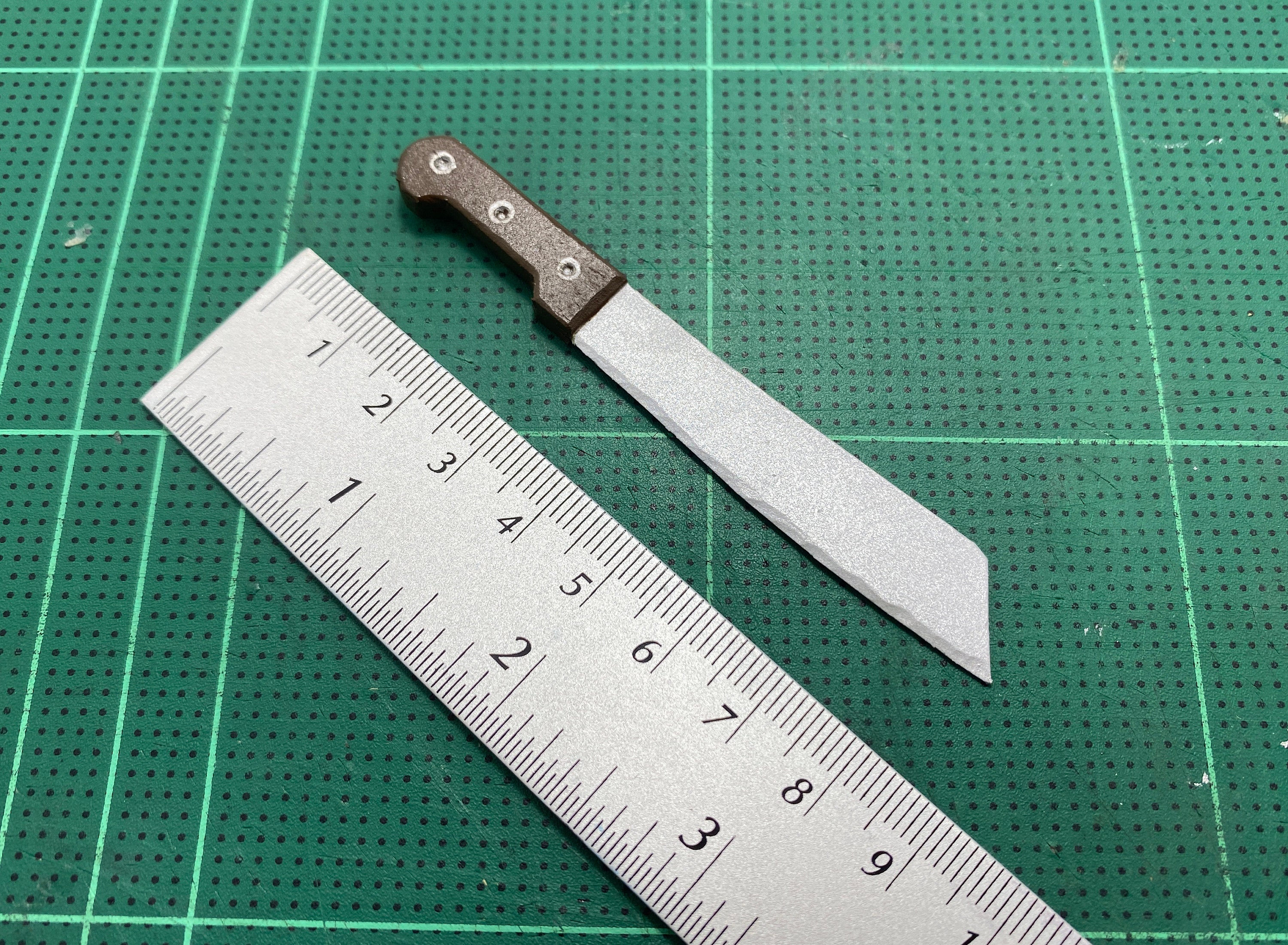 1/6 Scale Custom Made Machete Blade Handmade Handcraft Mini - Etsy