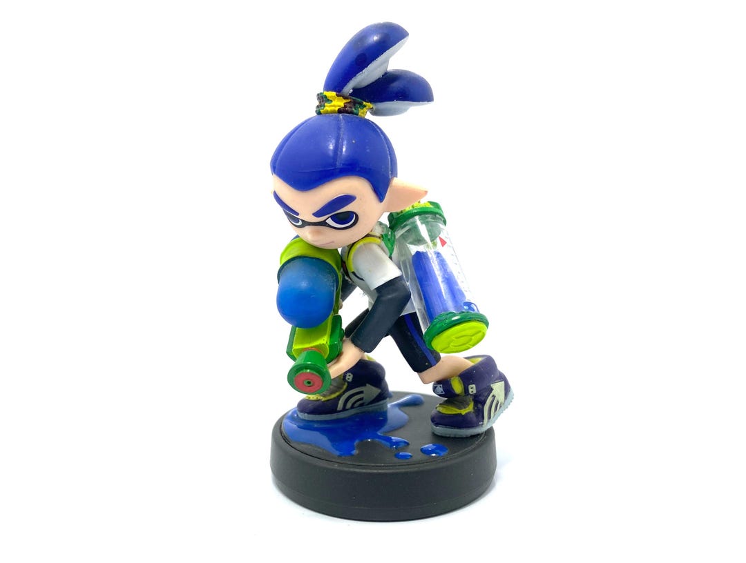 Splatoon Amiibo Spielfigur Figur Spielzeug Japan - Inkling Boy - Etsy.de