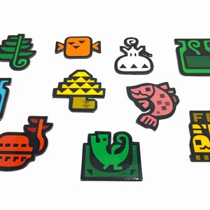 Monster Hunter - Custom Made Items Icon Magnet Sticker Fridge Laptop ...
