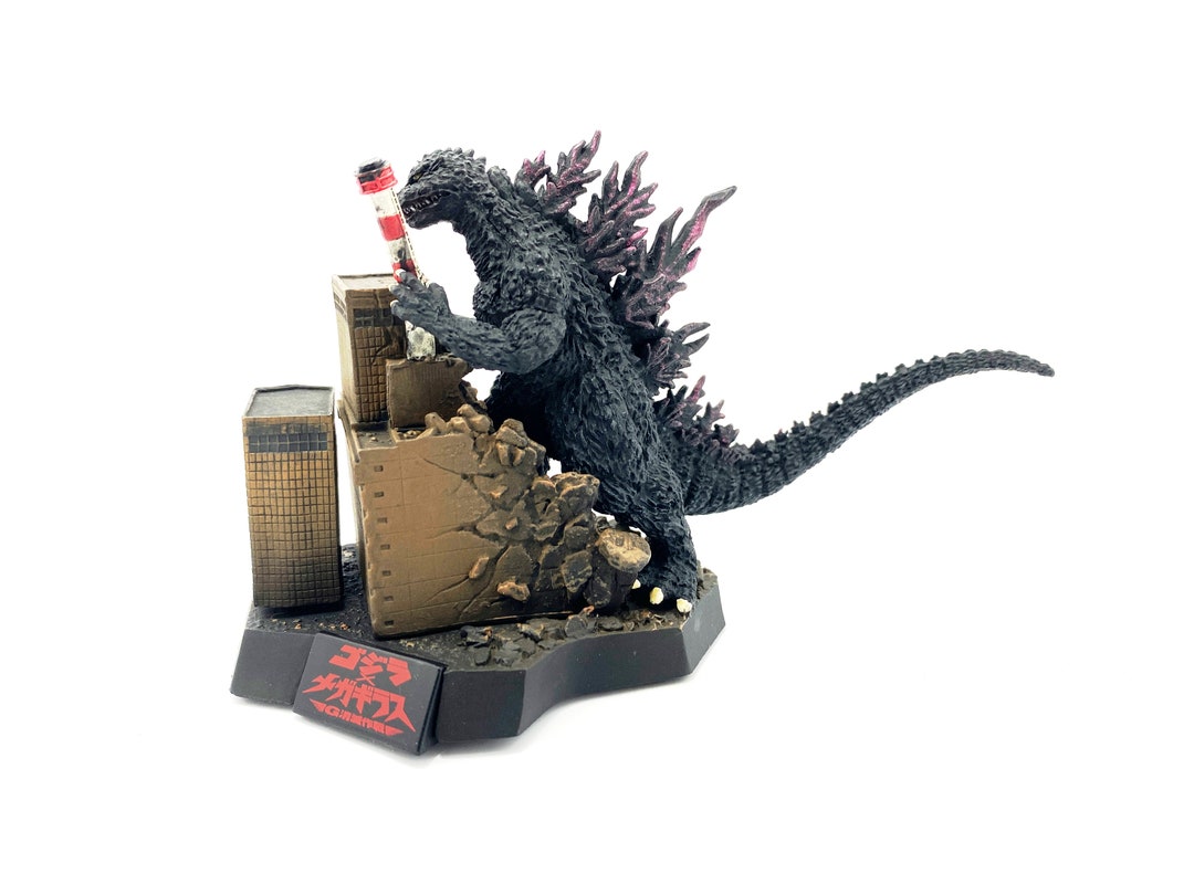 Godzilla 2000 Bandai Complete Works Diorama Mini Figure HG Japan Toys ...