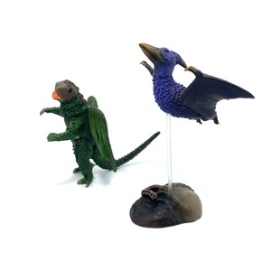 Gamera Gappa Obelisk Kaiju Movie Mini Figure Vintage Japan Toys - Etsy