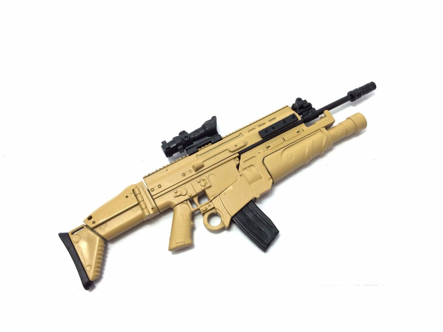 1/6 Scale Custom Made Desert FN Scar Assault Rifle US Army FN | Etsy