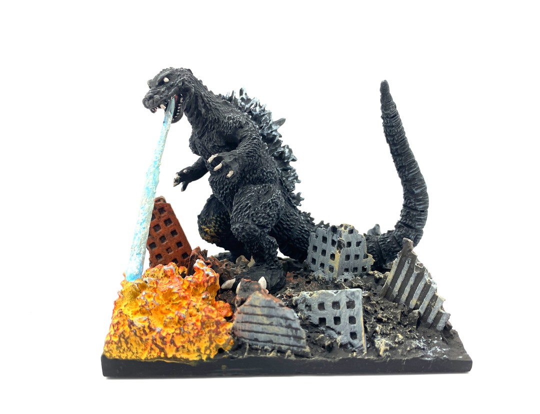 Godzilla 1954 Bandai Polystone Collection Vol.1 Diorama Vintage Mini ...