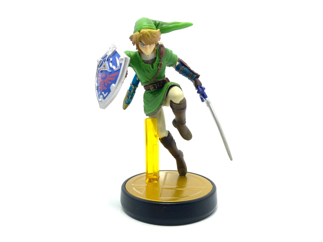 The Legend of Zelda Amiibo Super Smash Bros Figure Toys Japan - Link - Etsy