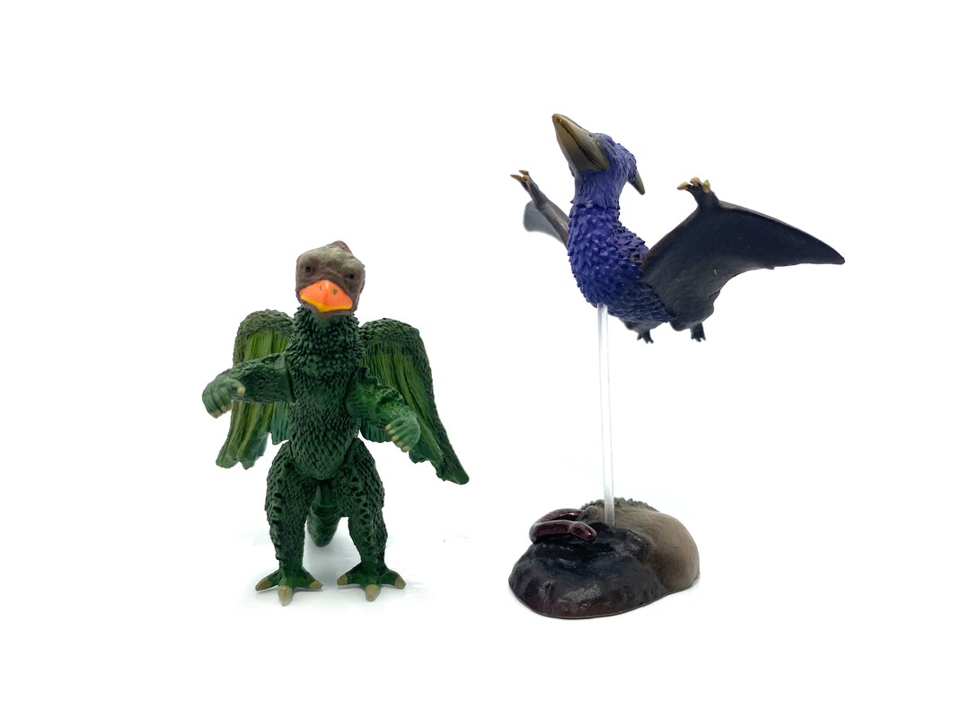 Gamera Gappa Obelisk Kaiju Movie Mini Figure Vintage Japan Toys - Etsy