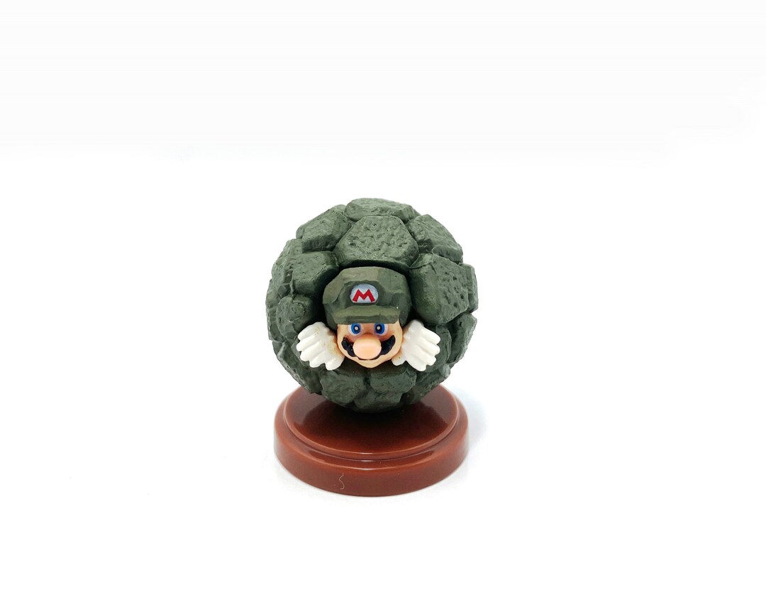 Super Mario Bros Collection Mini Model Toys Figure Japan - Rock Mario ...