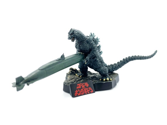 Godzilla 1991 Bandai Complete Works Diorama Mini Figure HG - Etsy