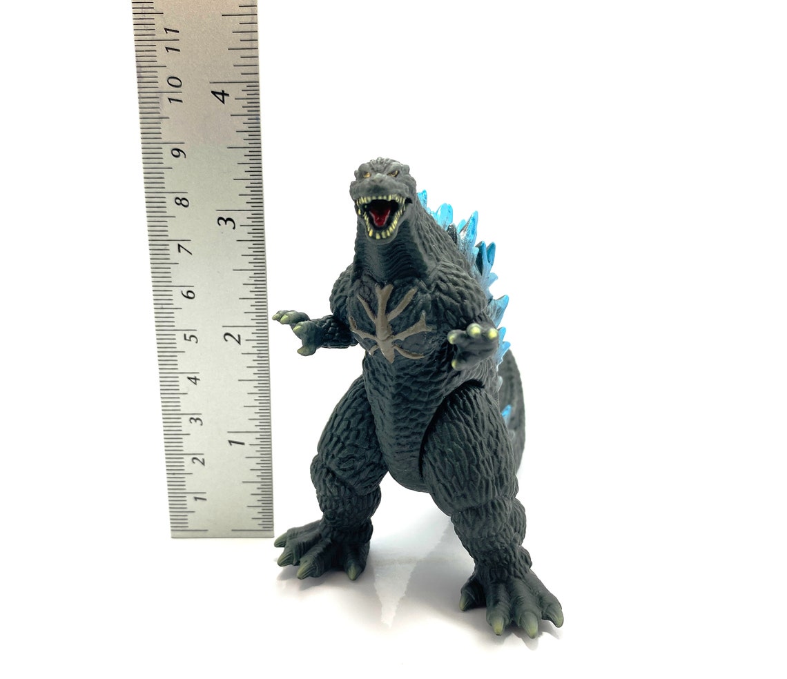 Godzilla Millennium 2000 Bandai Movie Monster Sofubi Mini Figure Japan ...