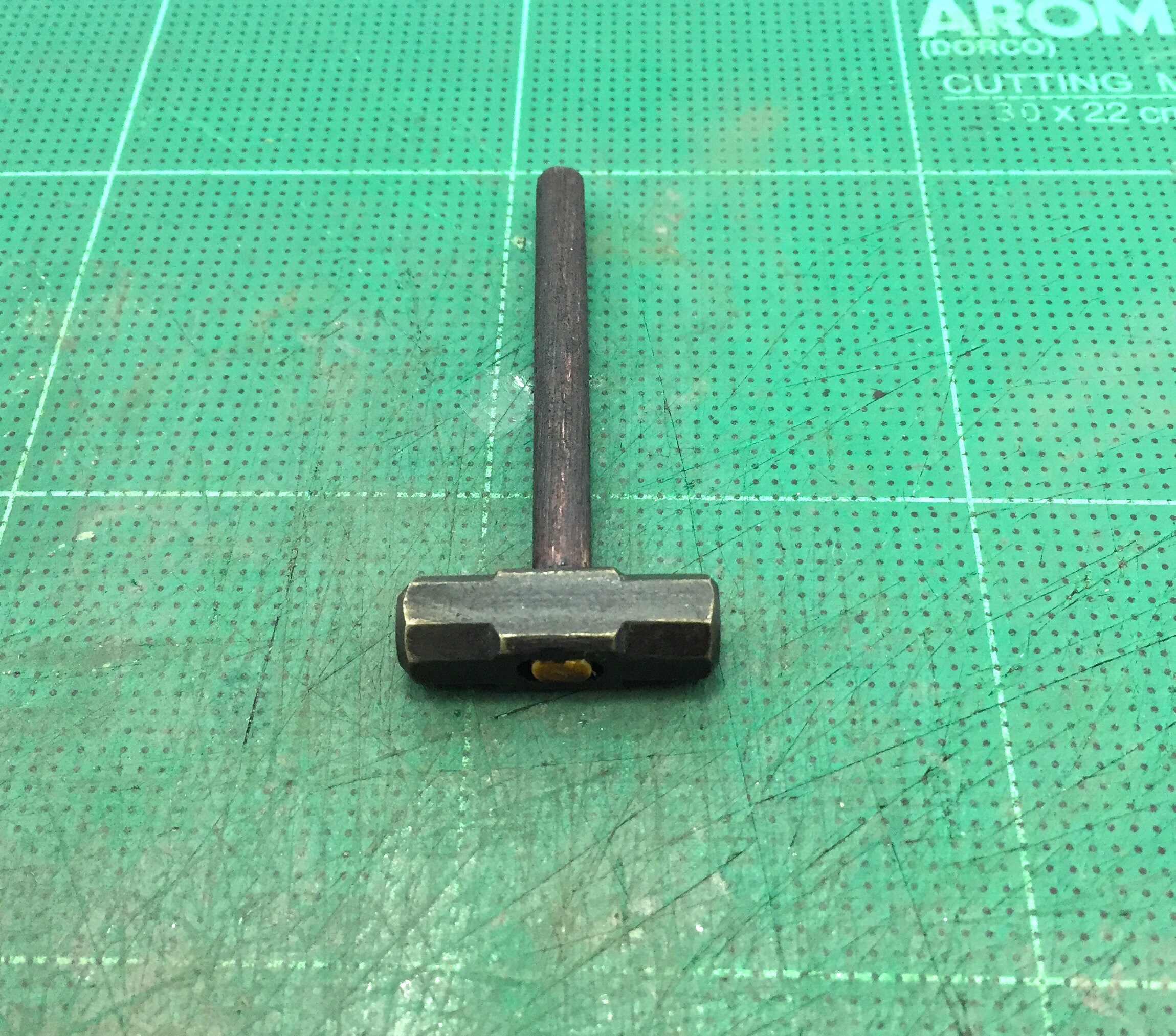 1/6 Scale Custom Made Metal Blacksmith Hammer Handmade Handcraft Mini ...