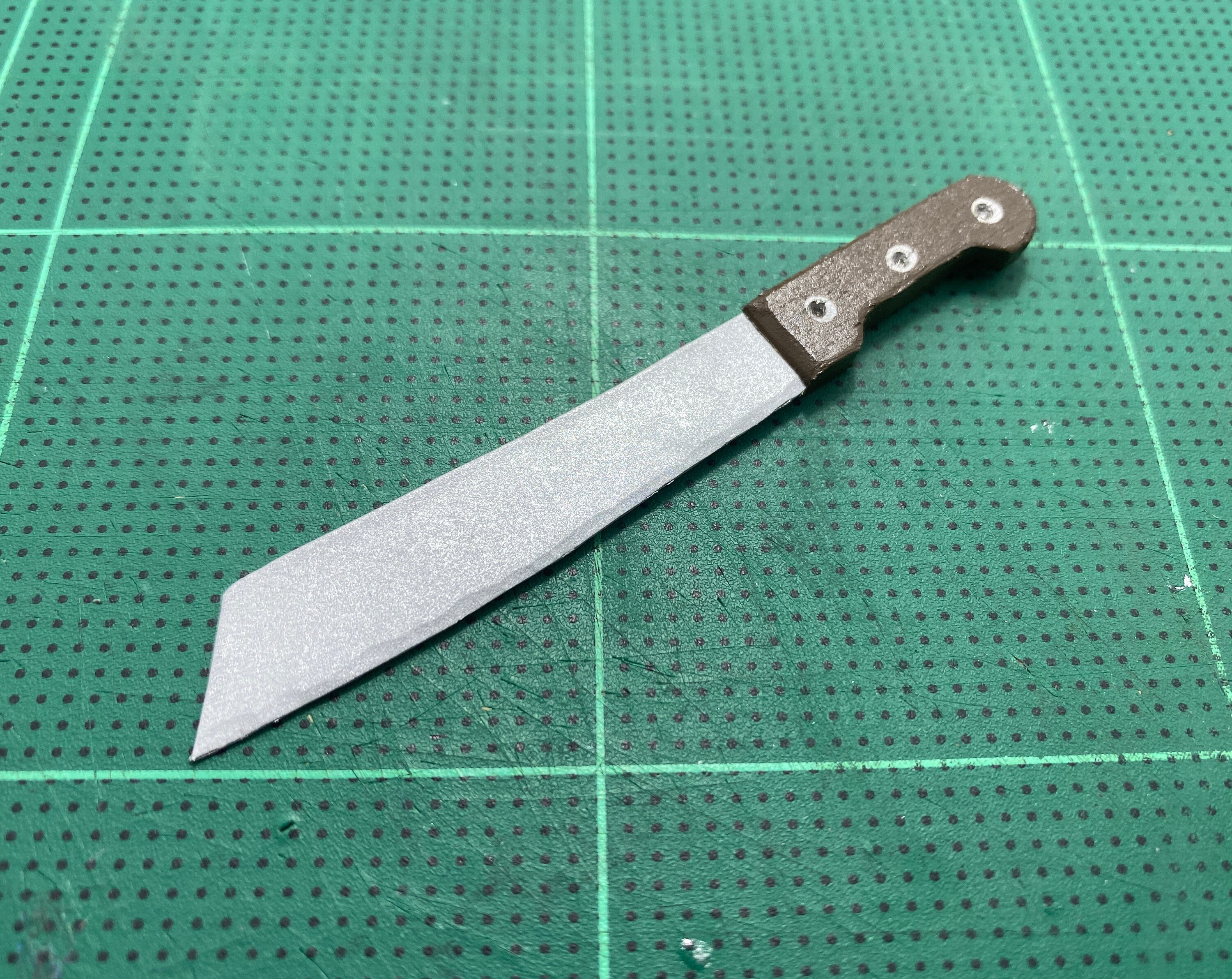 1/6 Scale Custom Made Machete Blade Handmade Handcraft Mini - Etsy