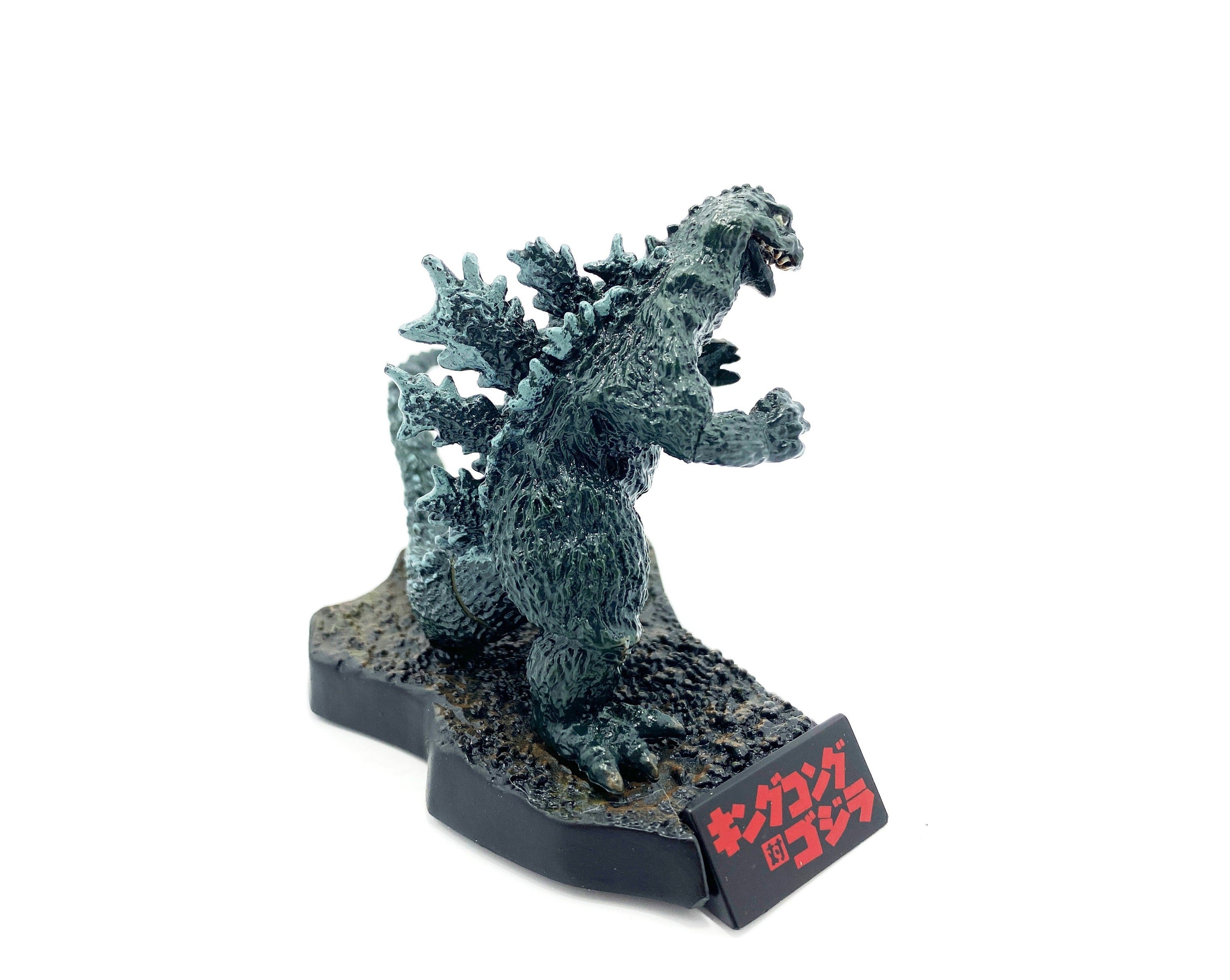 Godzilla 1962 Bandai Complete Works Diorama Mini Figure HG - Etsy