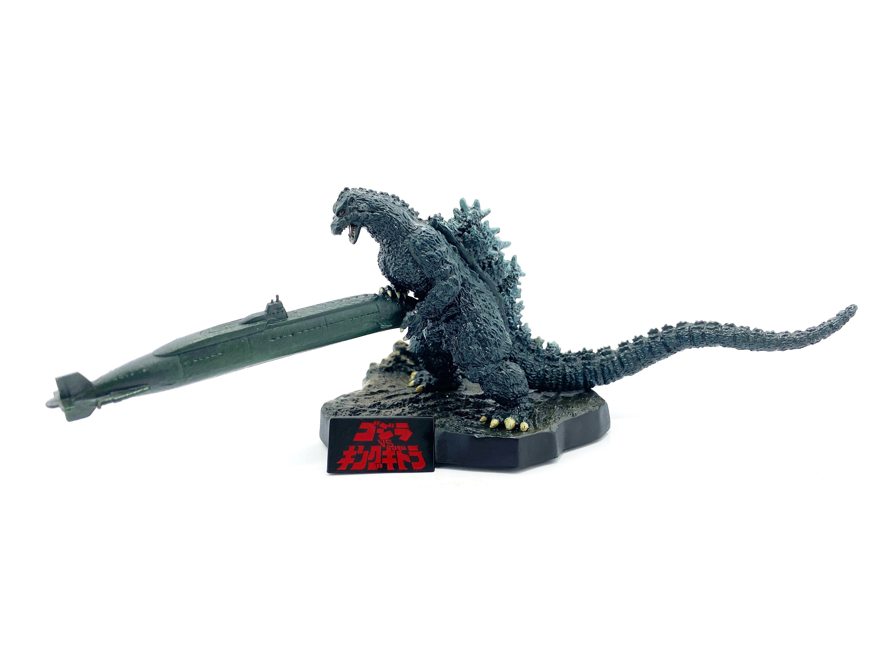 Godzilla 1991 Bandai Complete Works Diorama Mini Figure HG - Etsy UK