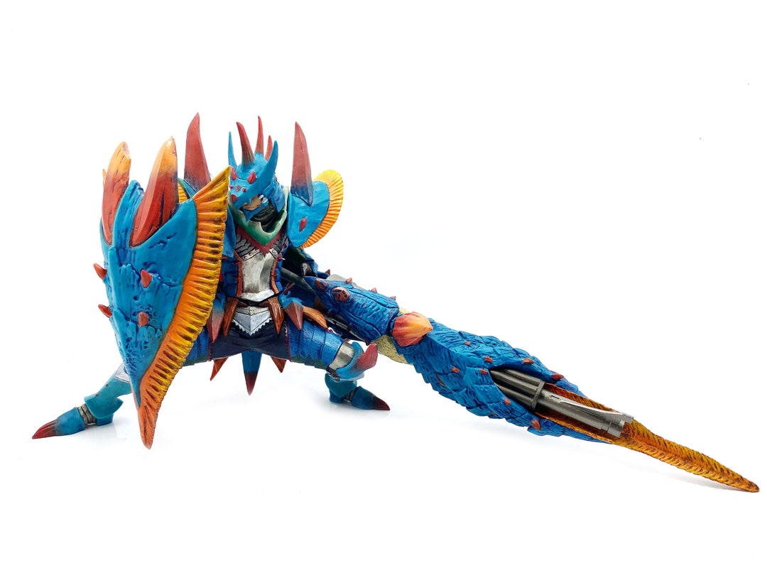 Monster Hunter Capcom Banpresto DXF Hunter Figure Lagiacrus Armor - Etsy
