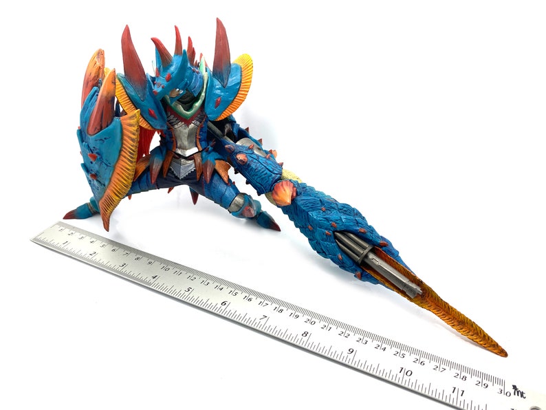 Monster Hunter Capcom Banpresto DXF Hunter Figure Lagiacrus Armor - Etsy