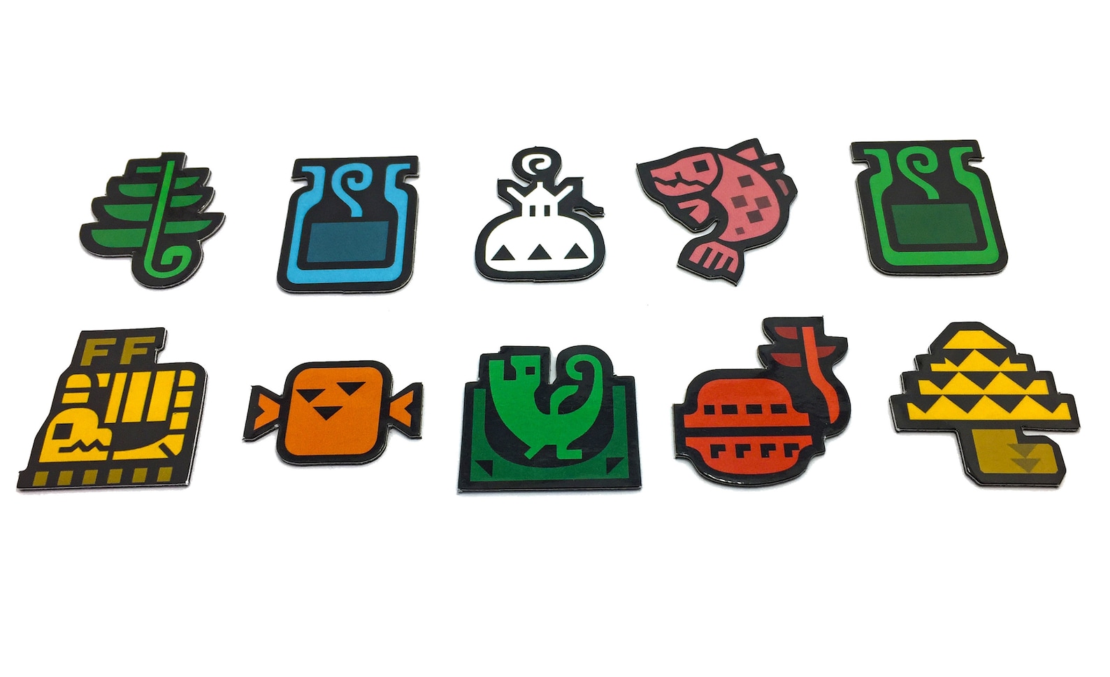 Monster Hunter Custom Made Items Icon Magnet Sticker Fridge | Etsy