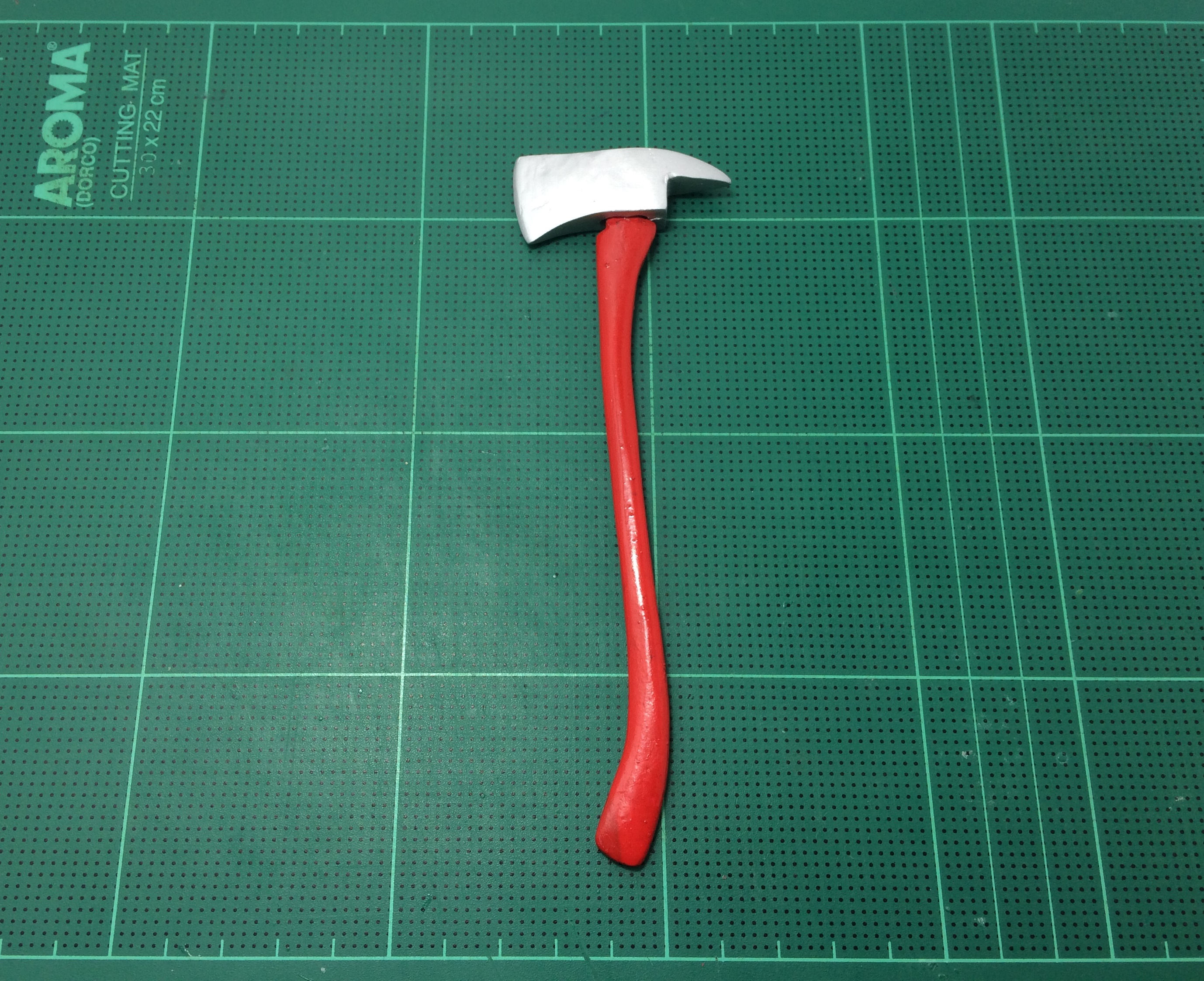 1/6 Scale Custom Made Fireman Axe Red Handle Hatchet Handmade | Etsy