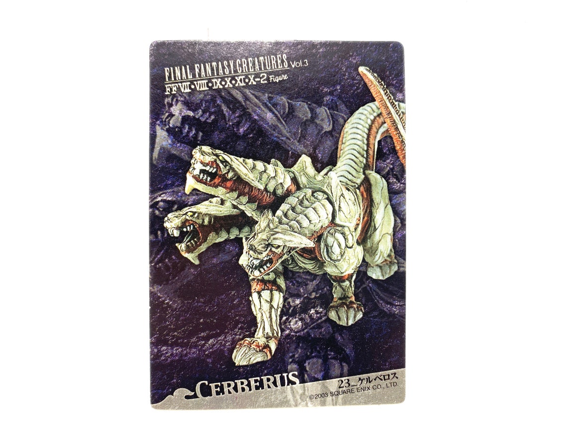 Final Fantasy Square Enix FF Creatures Model Figure Toys With Card ...