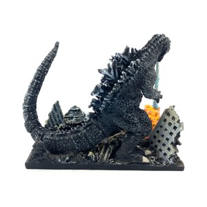 Godzilla 1954 Bandai Polystone Collection Vol.1 Diorama Vintage Mini ...