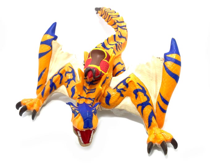 Monster Hunter Stories Ride on Otomon Bandai Soft Vinyl Toys Figure ...