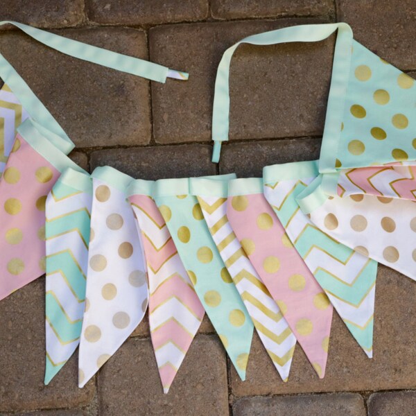 Chevron Baby Banner - Etsy
