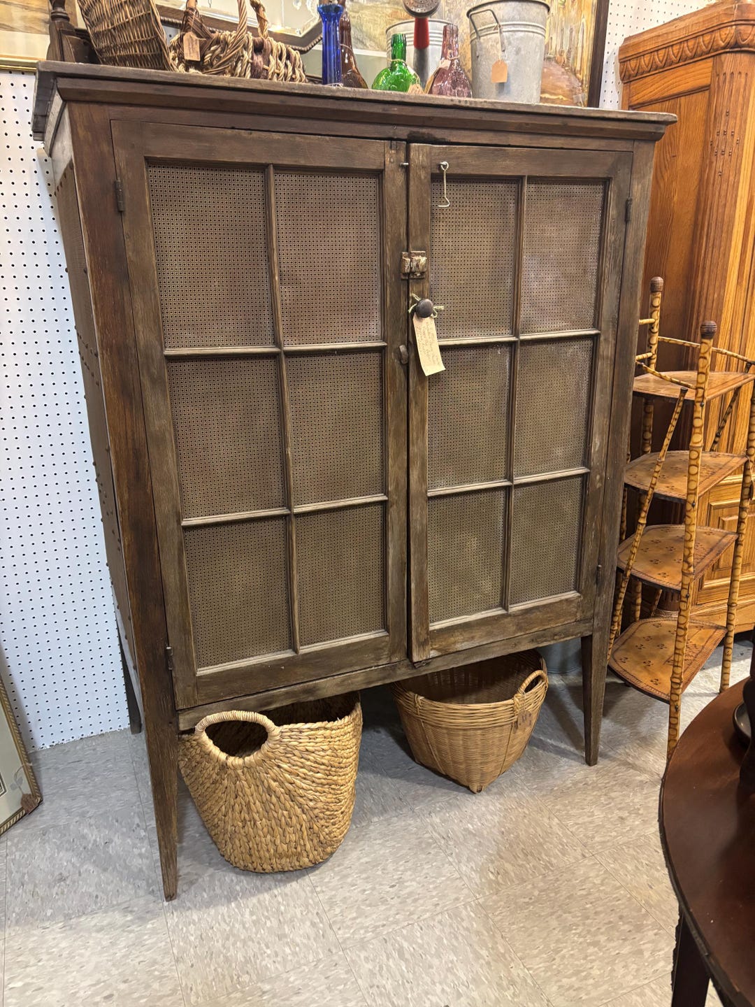 Incredible Antique Primitive Pie Safe From Virginia - Etsy
