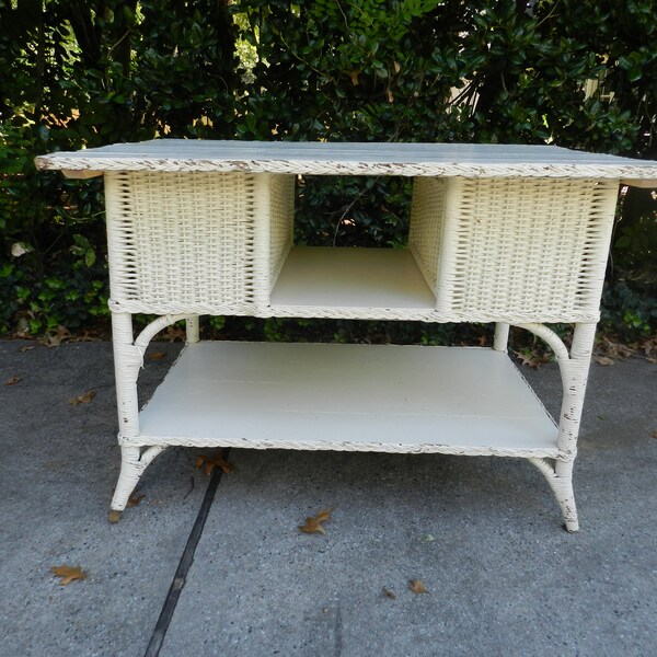 Wicker Table - Etsy