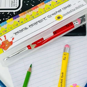 Pencil Perfect Crochet Hook, Crochet Hooks, Custom Crochet Hook, Hooked ...